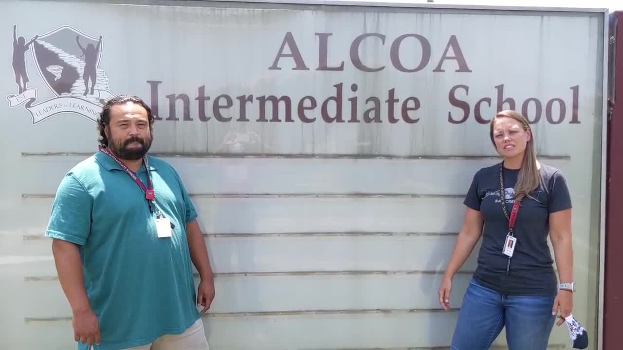 Mr. Price and Mrs. Hawkins | Alcoa Intermediate School