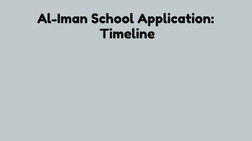 Videos – Admissions – Al-Iman School