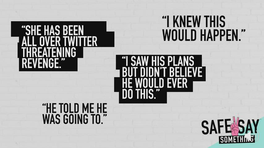 Safe to Say Presentation | Armstrong School District