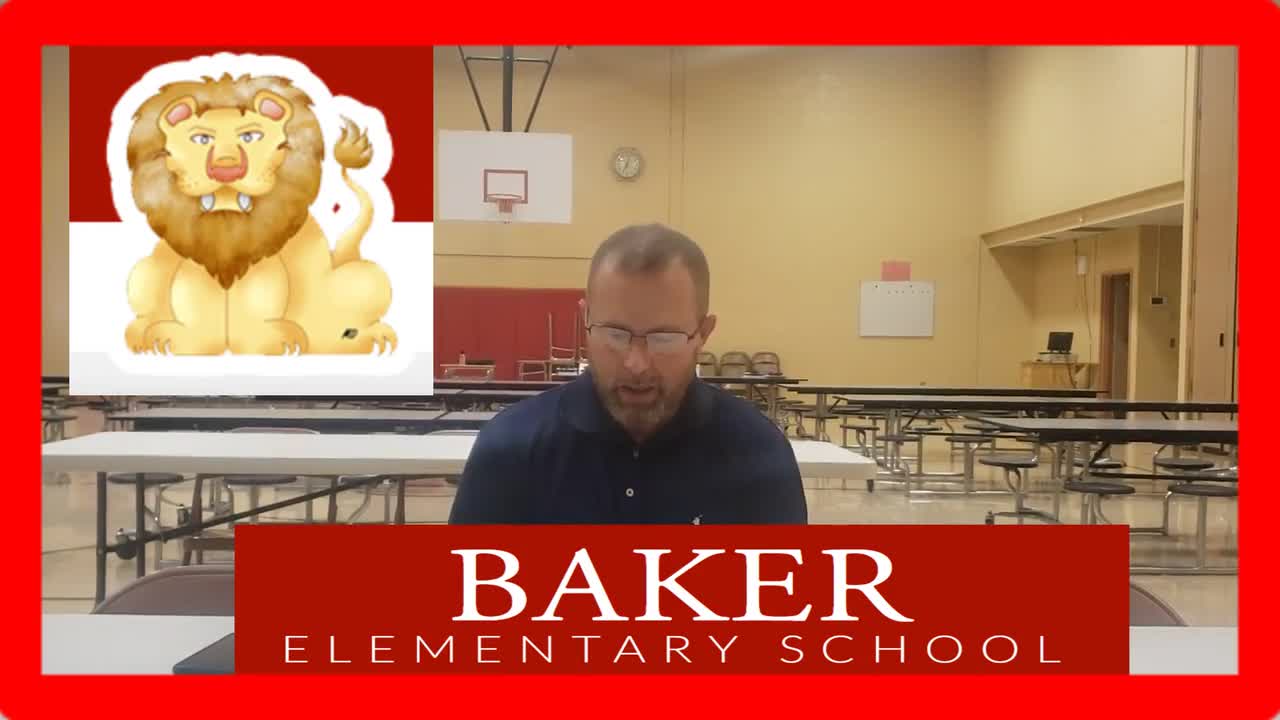 A message from Mr. Adams | Baker Elementary School