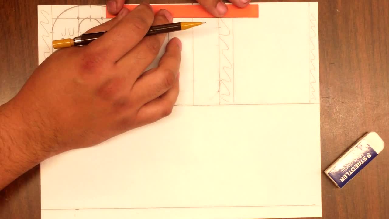 Making curved letters ( S and B) | Bell High School
