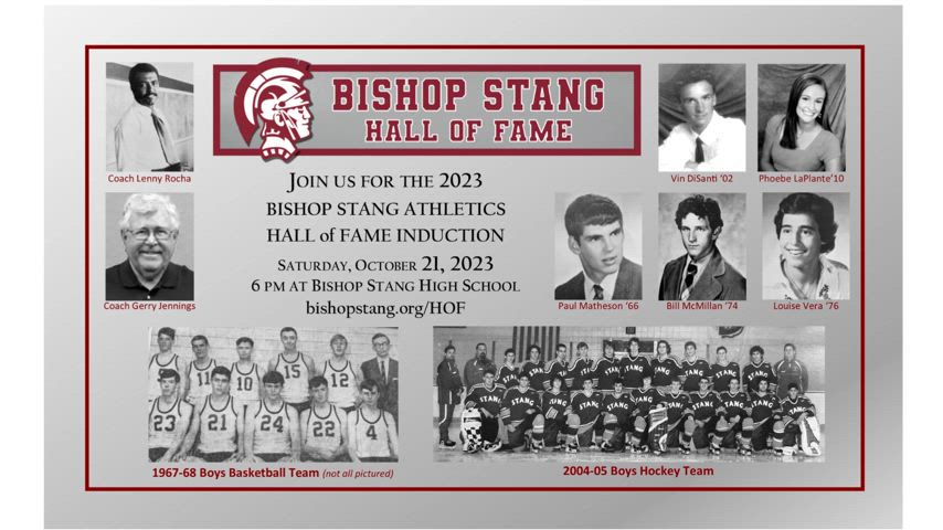 2023 Athletics Hall of Fame Inductee Photos | Bishop Stang High School