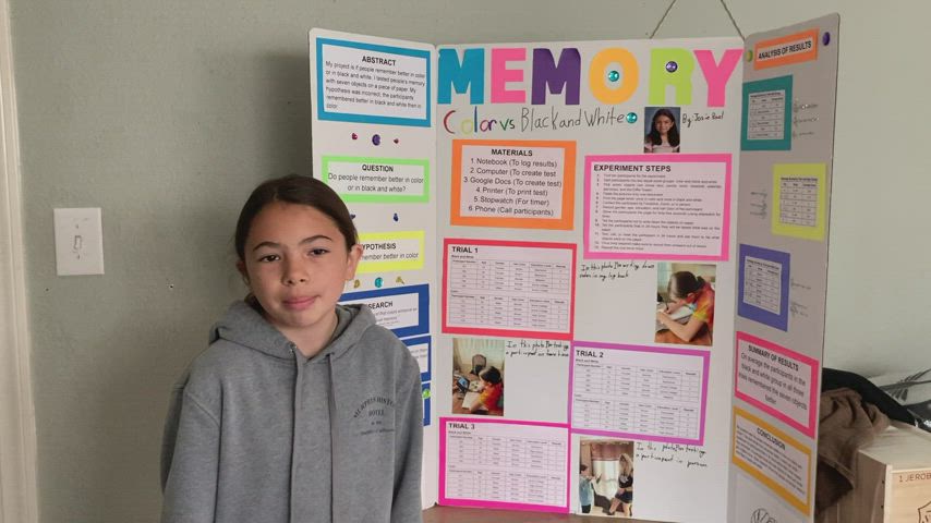 Josephine Rael "Memory: Color vs. Black and White" | Calaveras County ...
