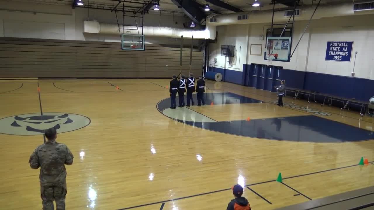 26 JAN 2019 Elbert County HS Drill Meet (MCG) | Evans High School