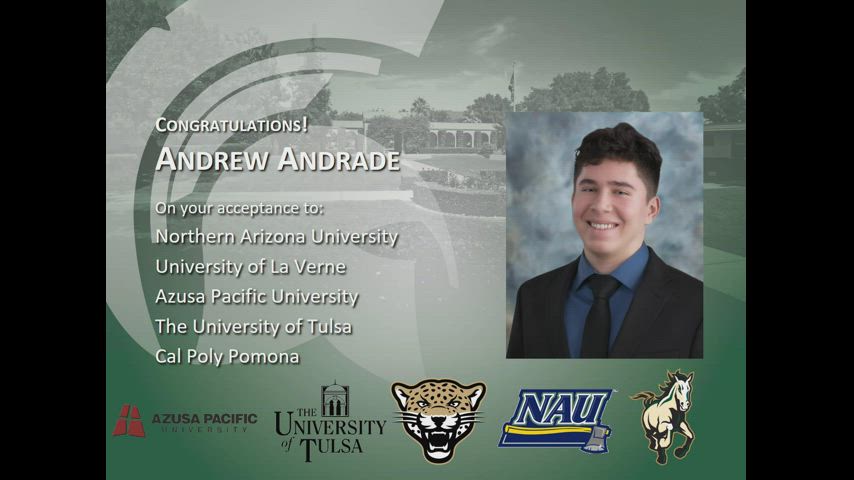 Class of 2021 College Acceptances | Damien High School