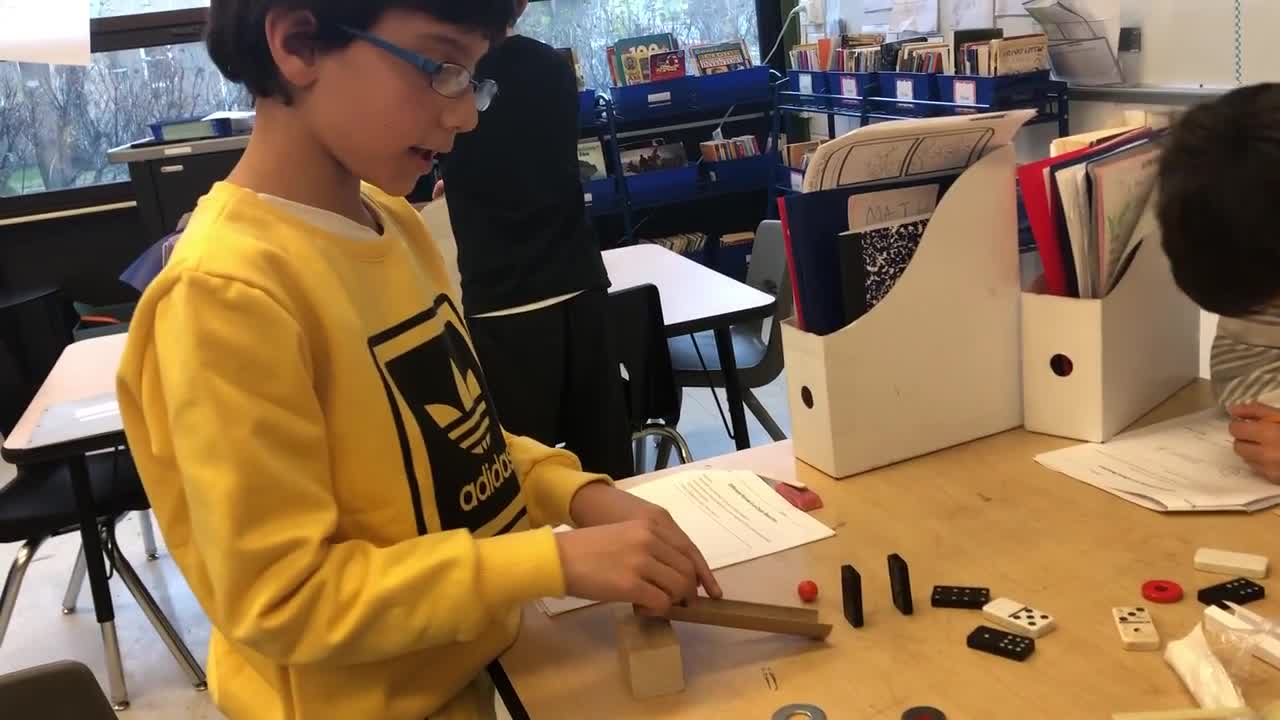 Different Forces in a Chain Reaction | Decatur Classical School