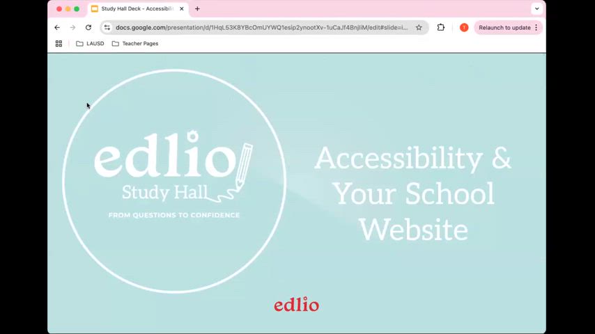 Videos – My Edlio Webinars – Edlio Help Center