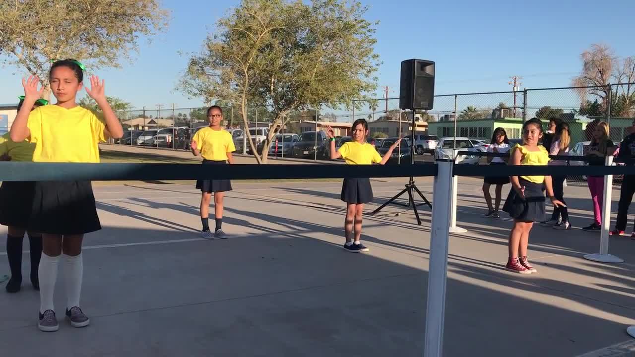 Sunflower Performance for the Art\'s Festival | Sunflower Elementary School