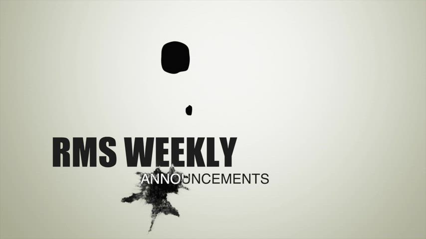 Weekly Announcements (5/22) | Rivera Middle School