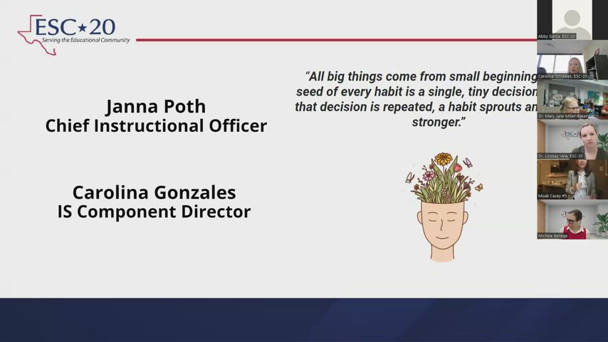 Curriculum Forum - April 20, 2022 | ESC-20