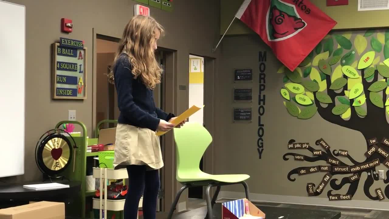 Haddie\'s Barricuda Presentation | GRACEPOINT School