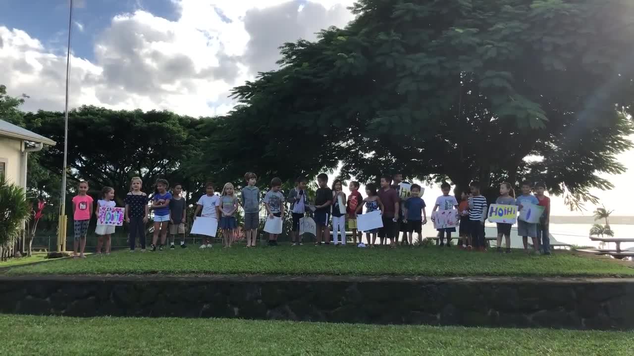 Grade 1 Ho'ihi Presentation | Haʻaheo Elementary School