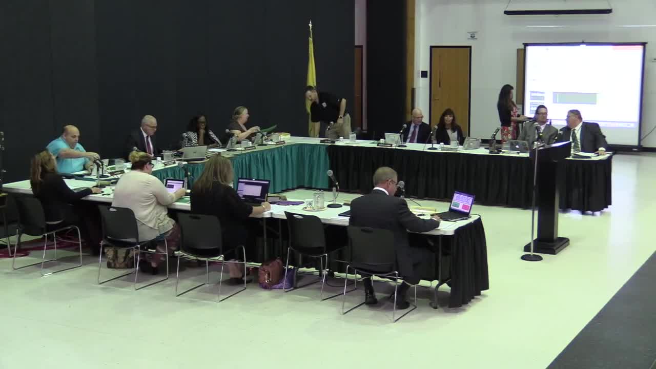 July 25, 2018 BOE Meeting | Howell Township Public Schools