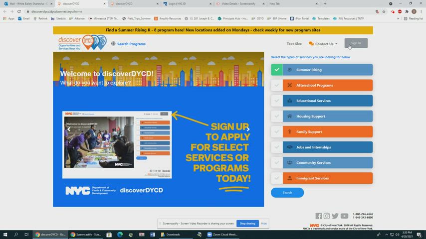 2021 Summer Rising Registration Process | I.S. 281 Joseph B. Cavallaro