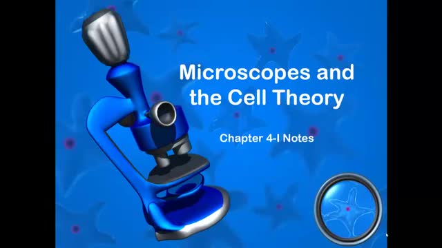 SF Microscope and Cell Theory | Kealakehe High School