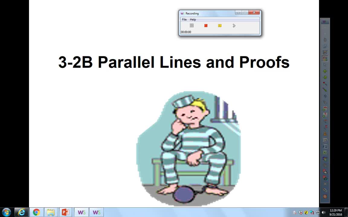 Geo 3-2B Parallel Line Proofs | Elsinore High School