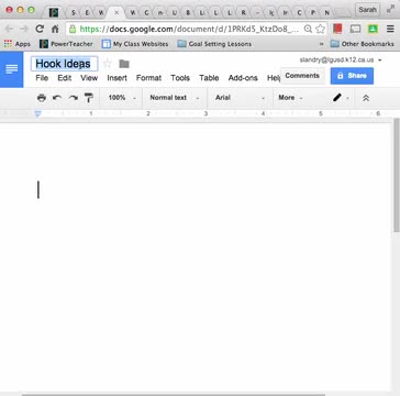 How to Write a Hook Part 1 | Raymond J. Fisher Middle School