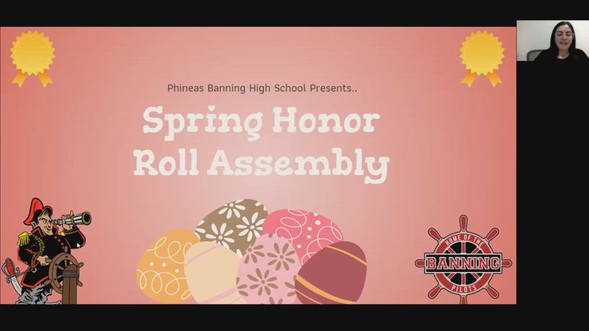 Spring Honor Roll Webinar | Phineas Banning Senior High
