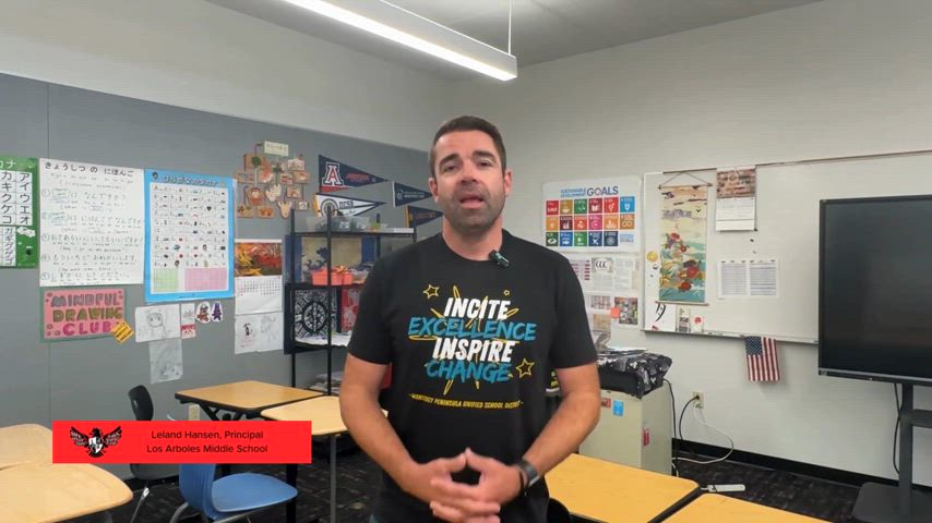 Los Arboles Welcome Message from Principal Leland Hansen | Los Arboles ...