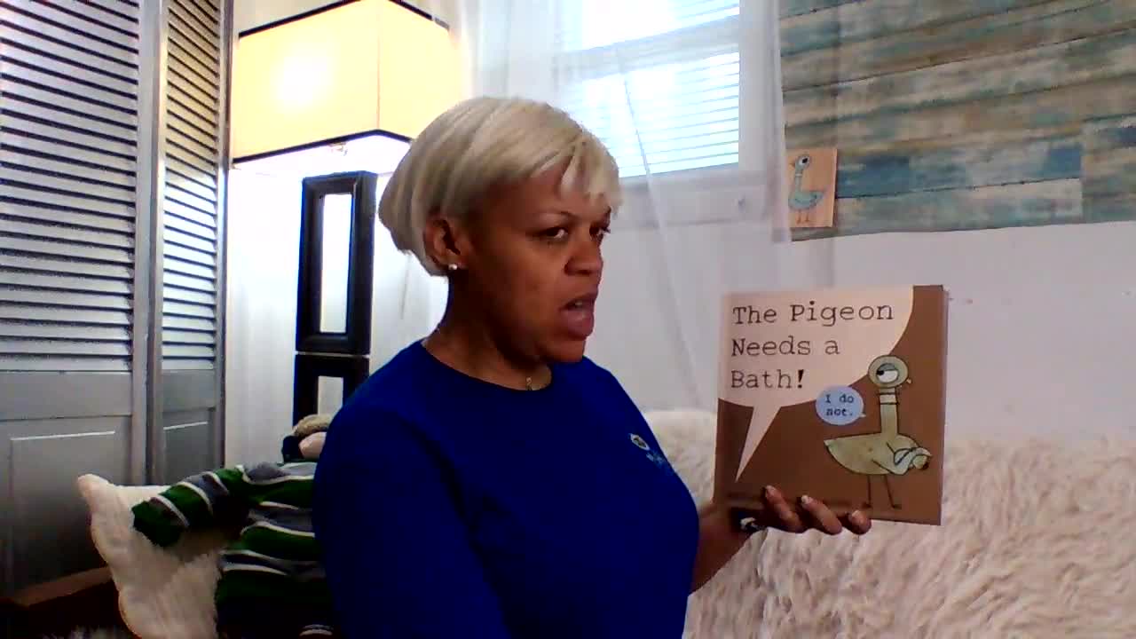 The Pigeon Needs A Bath By Mo Willems (read aloud by Wendy Wilson ...