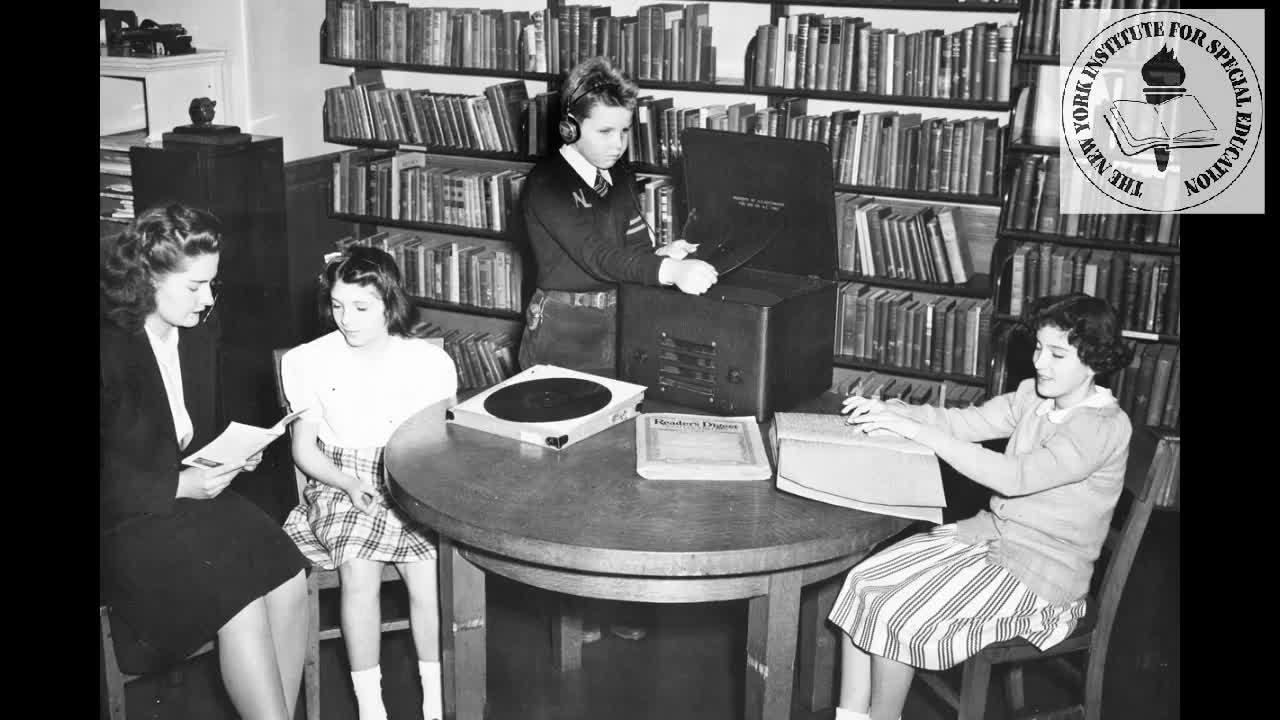 #ThrowBackThursday: The Talking Book | The New York Institute For ...