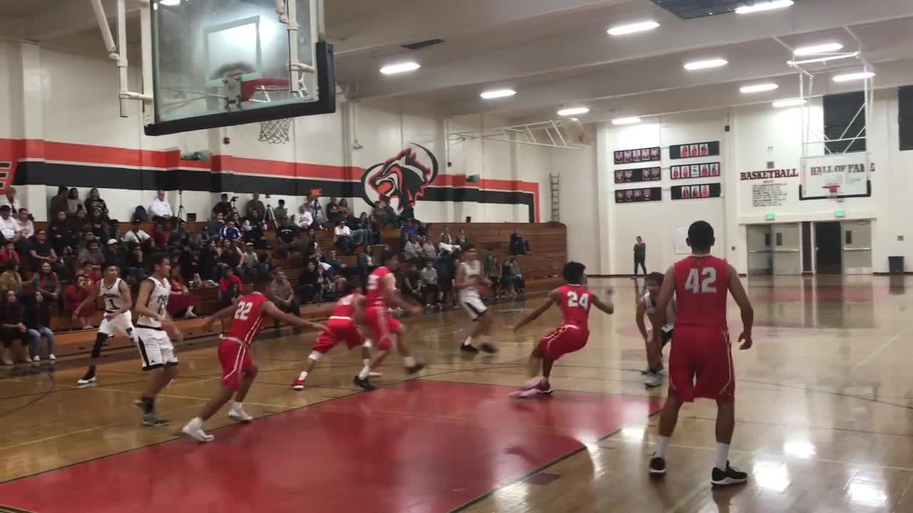 Varsity boys basketball vs Garden Grove | Pacifica High School