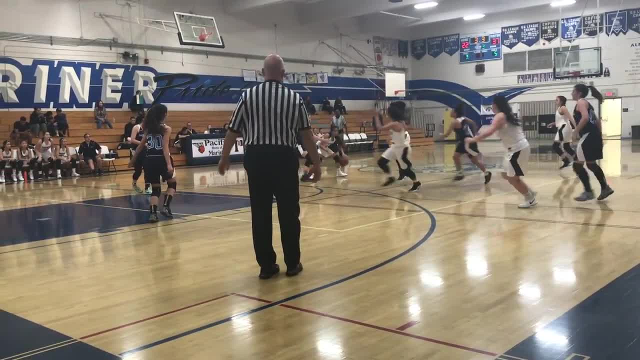 Varsity girls basketball vs Marina | Pacifica High School