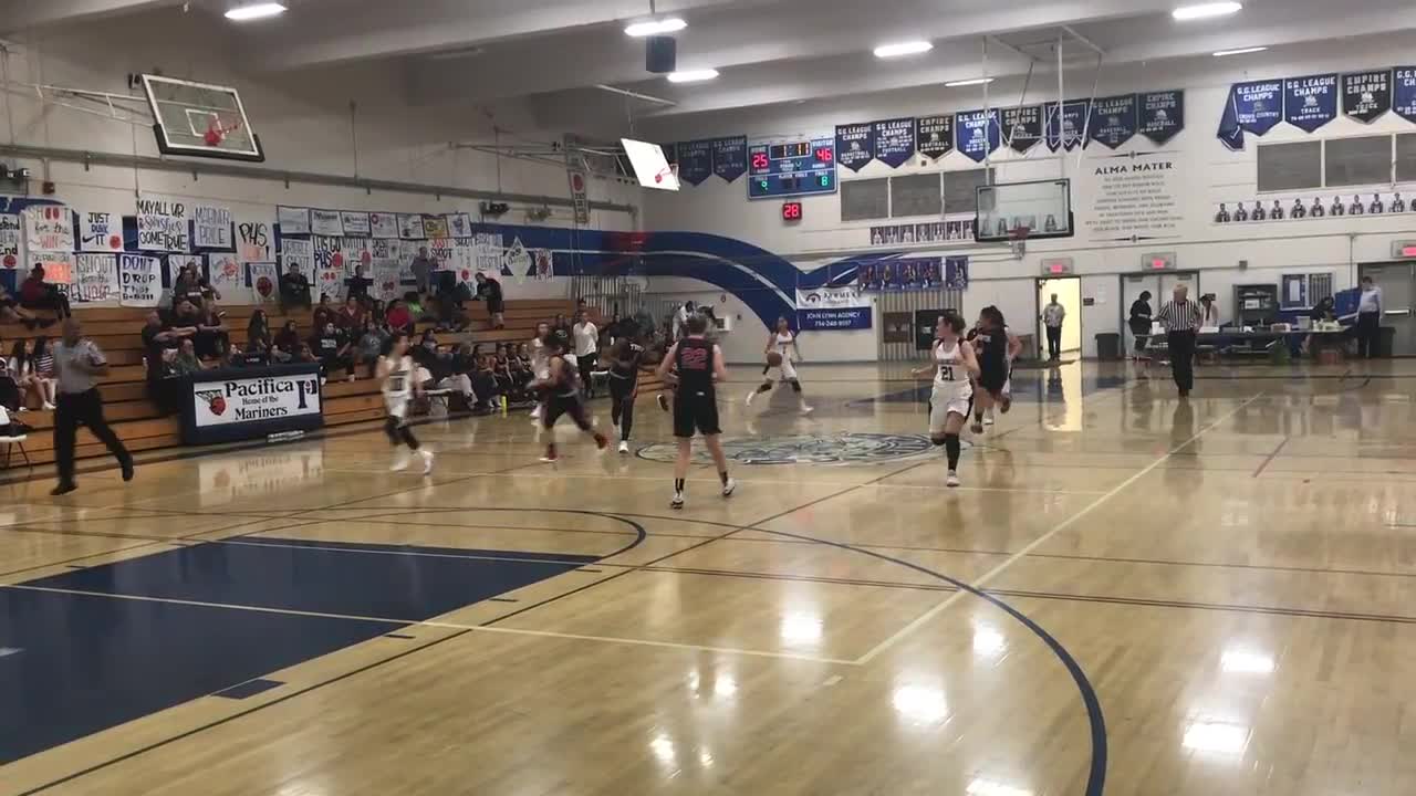 Varsity Girls Basketball vs Tustin | Pacifica High School