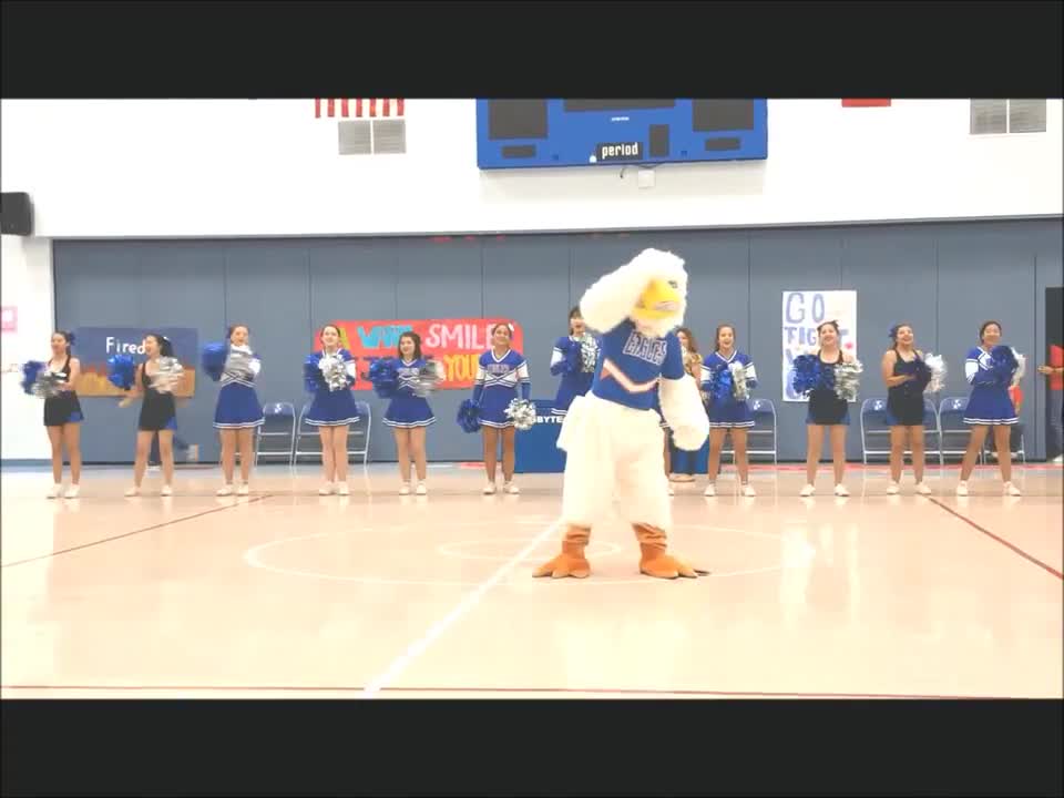 Mascot Dance at Pep Rally 9/13/19 | Presbyterian Pan American School