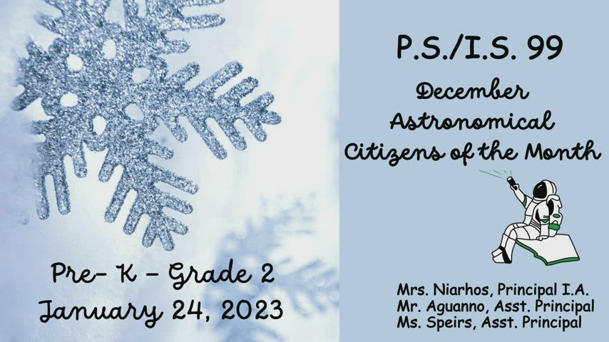 Video Gallery | PS/IS 99 - Isaac Asimov School of Science and Literature