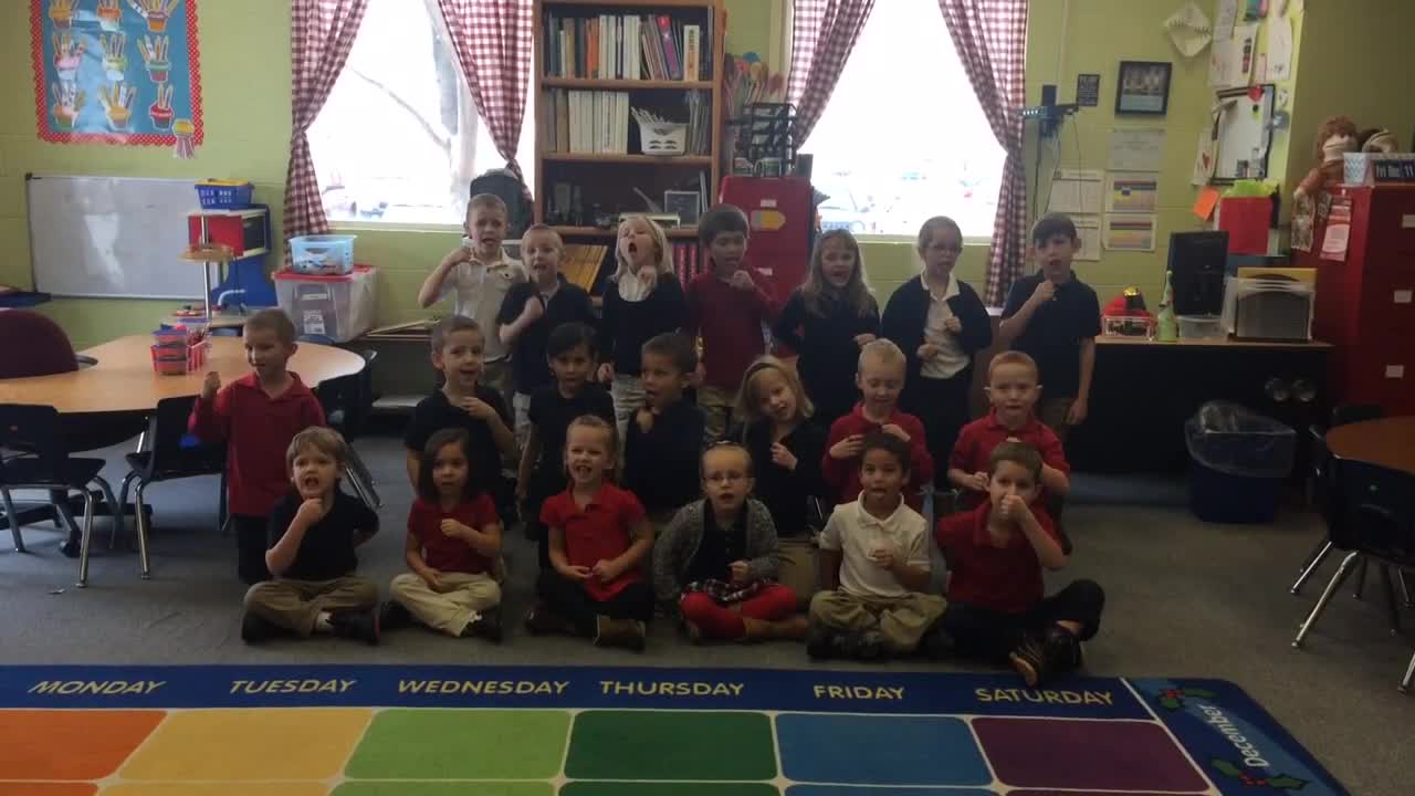 Peppermint Stick Poem - Afternoon Kindergarten | Reagan Academy