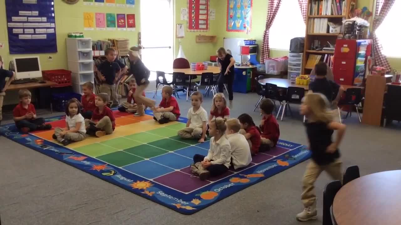 Movement with Galloping - Afternoon Kindergarten | Reagan Academy