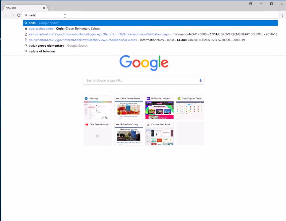 How to log into iready on a computer | Cedar Grove Elementary School