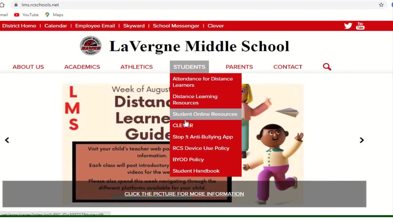 Wednesday, August 19, 2020 | LaVergne Middle School