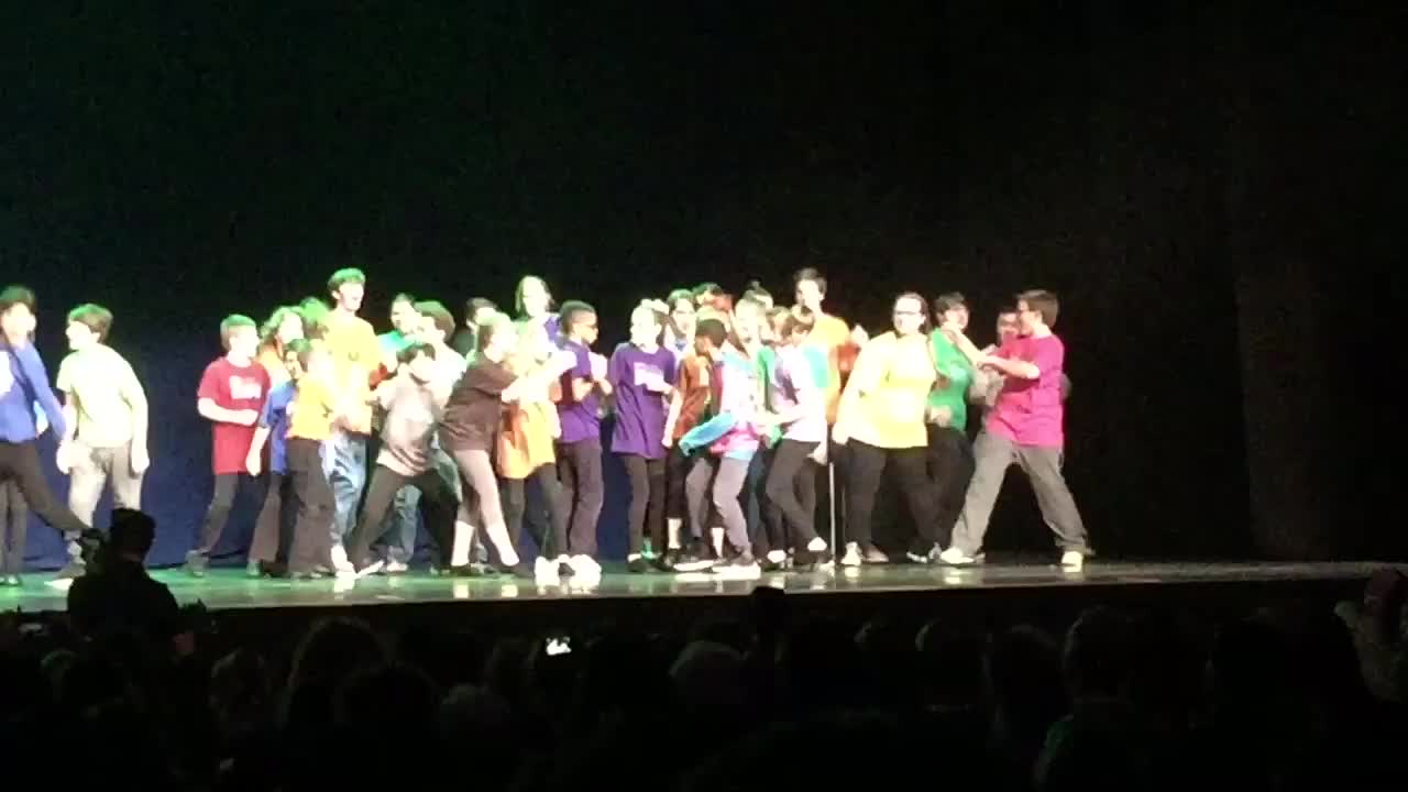 All Star Performance: I Won't Grow Up | Oakland Middle School