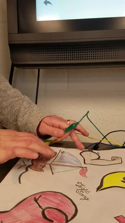 Example Makey Makey project/ Sketch It, Play It | Smyrna Middle School