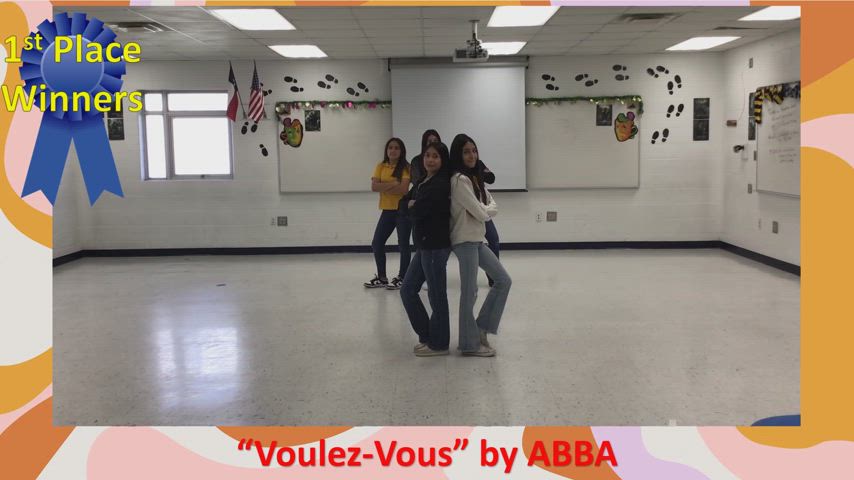 BC Theatre Arts 70's Record Mime (Part 1) | Berta Cabaza Middle School