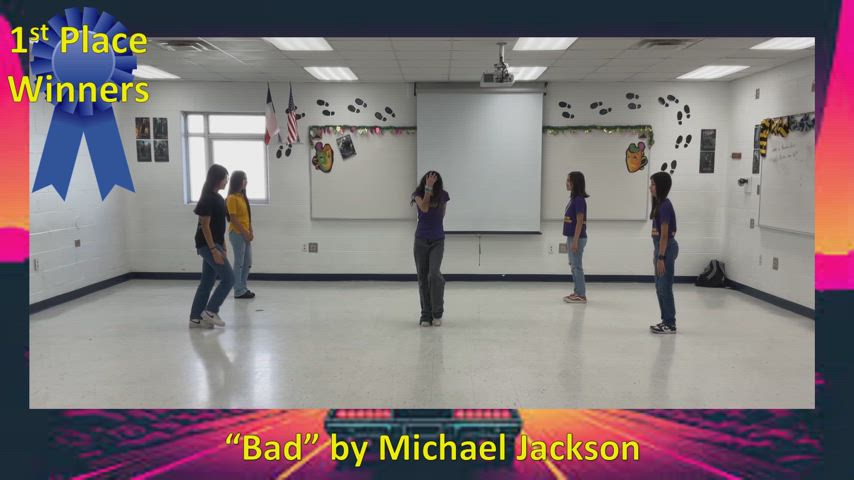 BC Theatre Arts - 80\'s Record Mime Project (Spring 2025) Part 1 ...