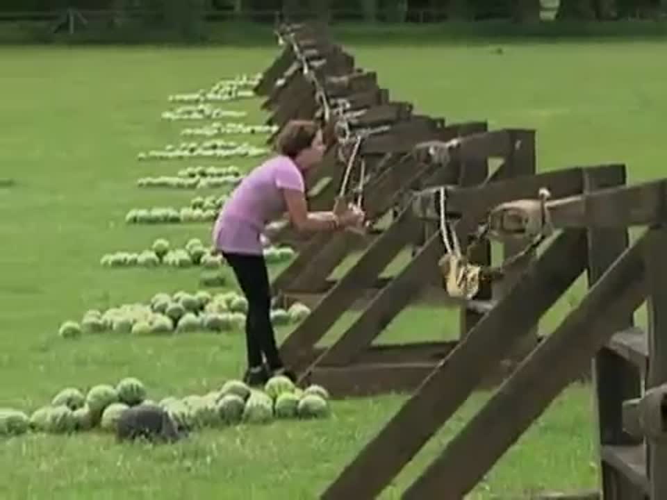 Watermelon Catapult to the Face | Santiago High School