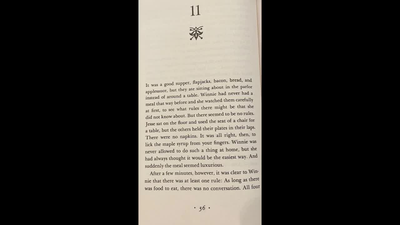 4th Grade Tuck Everlasting Chapter 11 | South Todd Elementary School