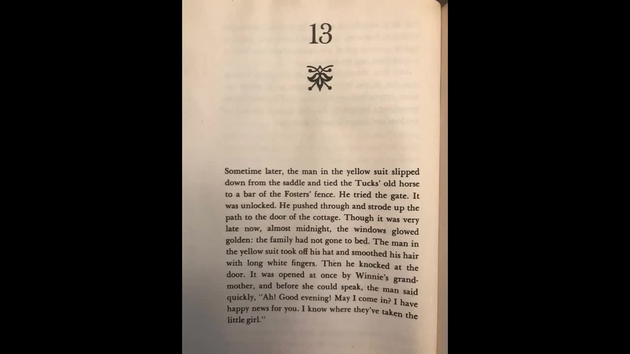 4th Grade Tuck Everlasting Chapter 13 | South Todd Elementary School