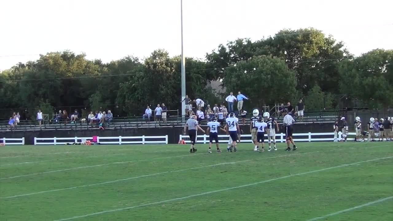 MS Football vs Regents September 17, 2015 | Texas School for the Deaf