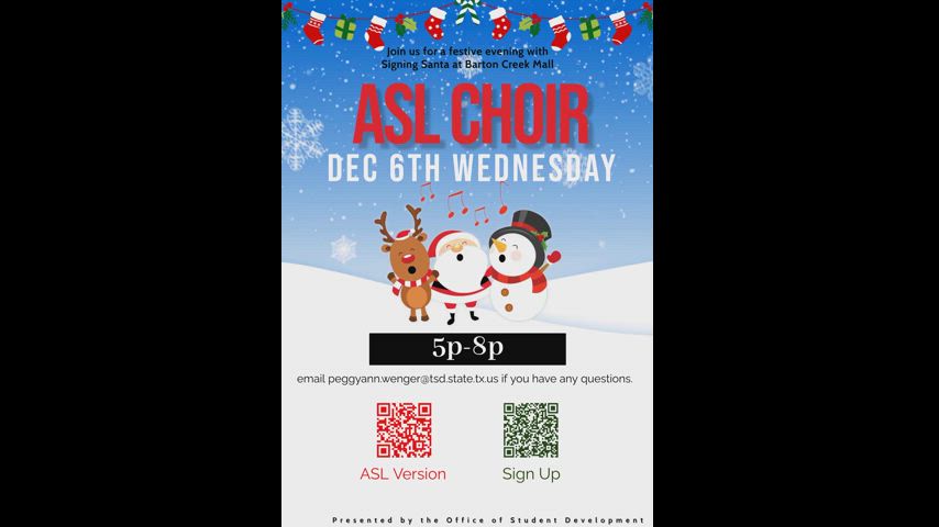 ASL Choir | Texas School for the Deaf