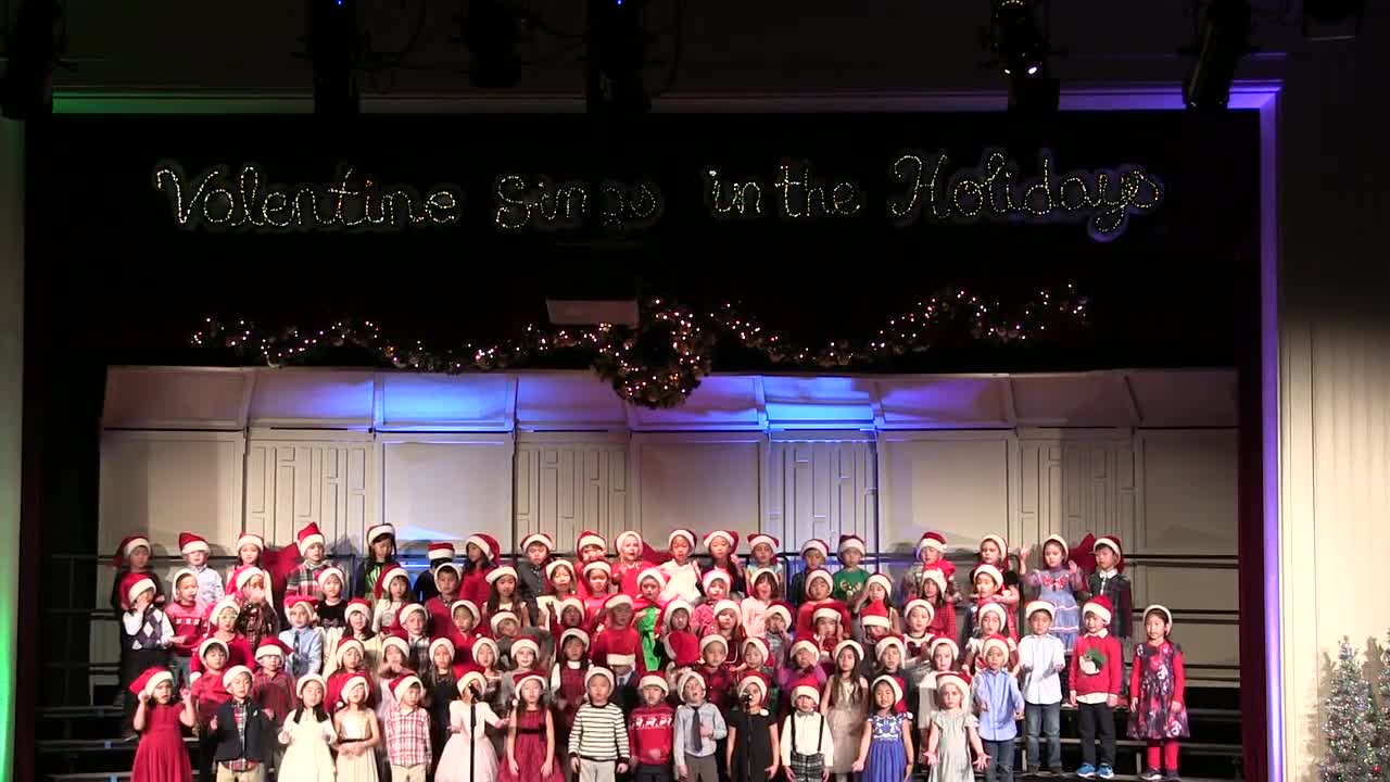 Winter Musical 2018 Part 2 | W.L. Valentine Elementary School