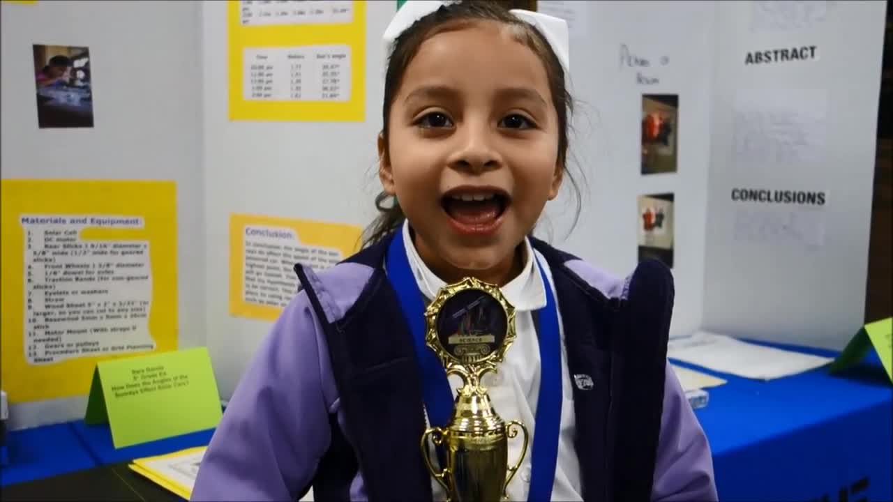 East campus student wins top trophy in district science fair | The ...