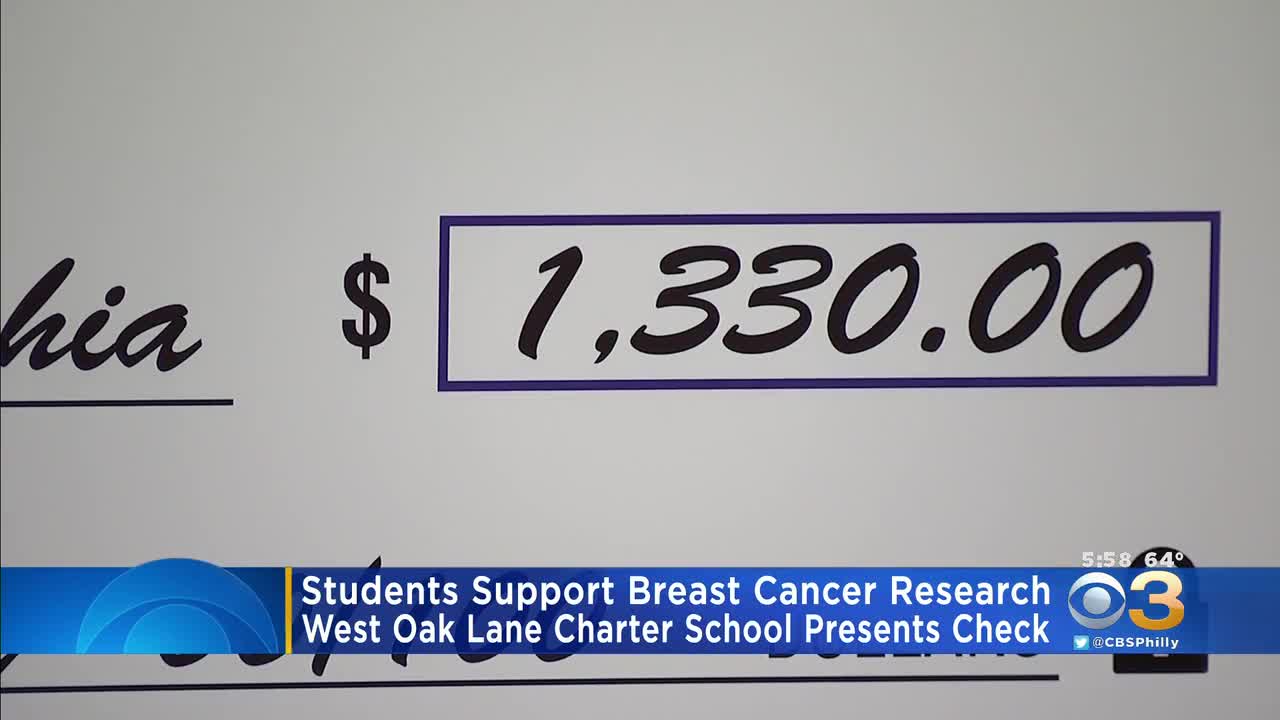 WOLCS Students help support Breast Cancer Research | West Oak Lane ...
