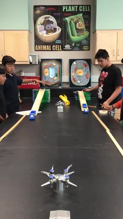 Receiver Object Mass and Motion Lab | La Mesa Junior High